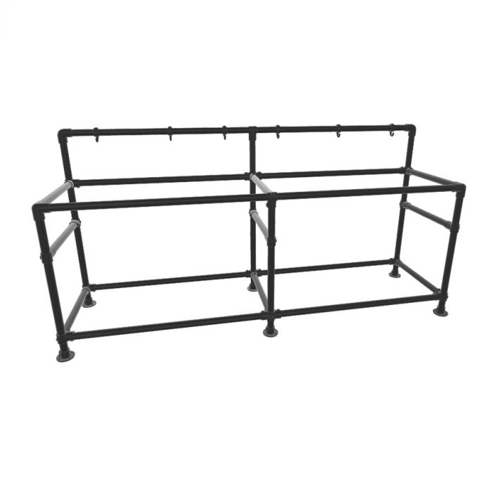 Haardhout opslag Karlstad | Zwart 33.7 mm | Vloer | DIY