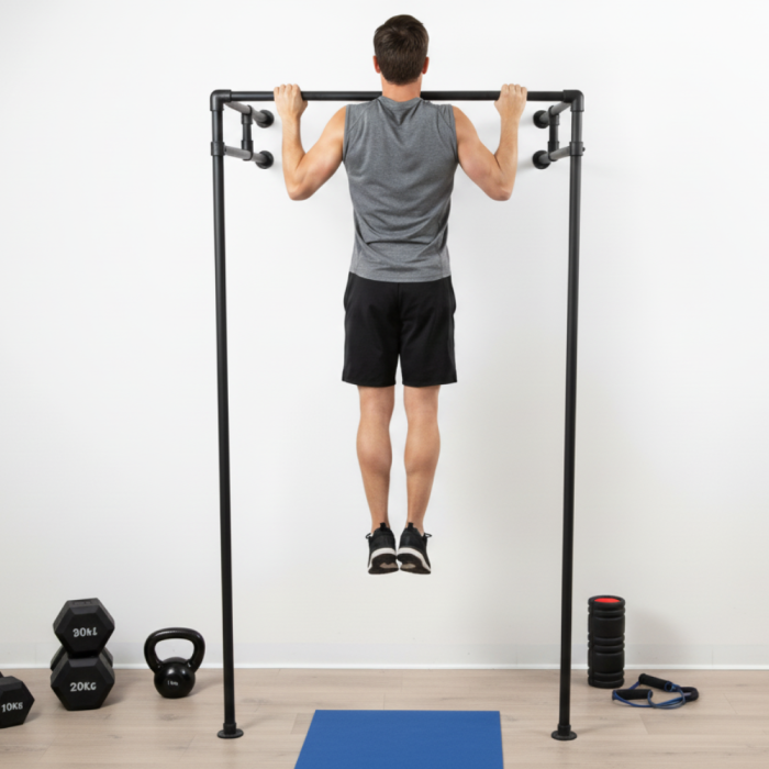 Wallmount Rig Ontario | Zwart 33.7 mm | Wand | DIY