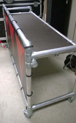 DJ Booth maken van Steigerbuis (TIP) | SteigerbuisOnline