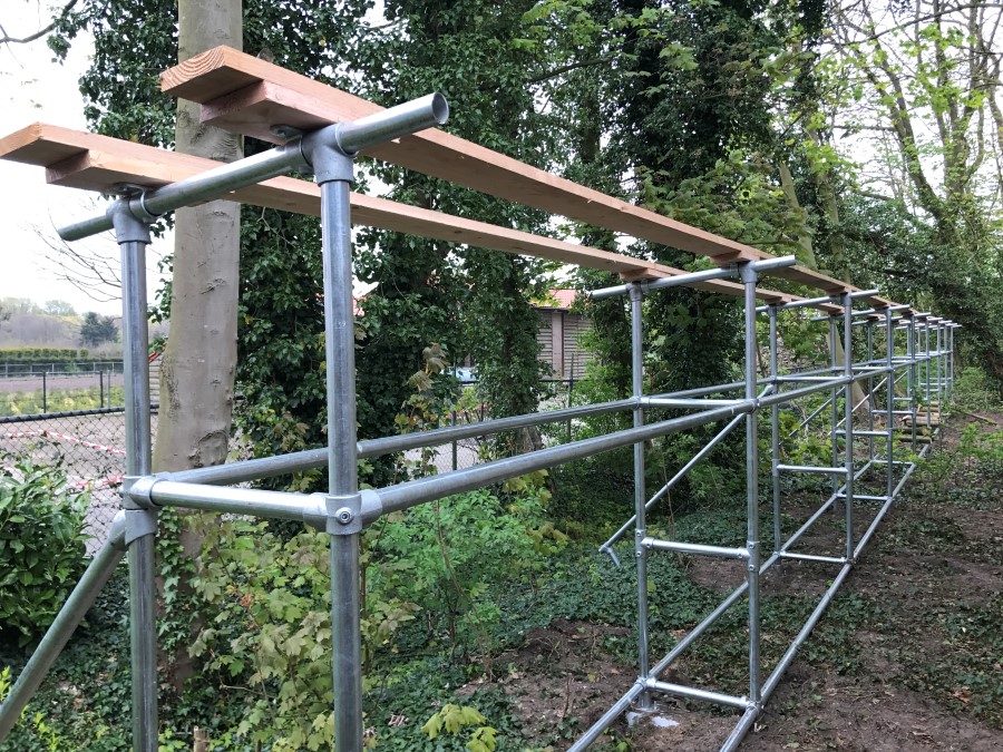 (Haard)houtopslag maken van Steigerbuis (TIP) | SteigerbuisOnline