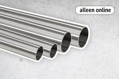 RVS Buis 304 of 316 | op maat gezaagd | SteigerbuisOnline